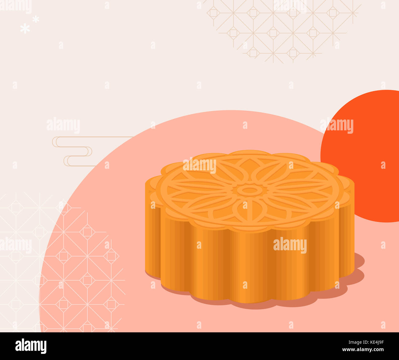 Traditional Chinese food, mooncake Stock Photo - Alamy
