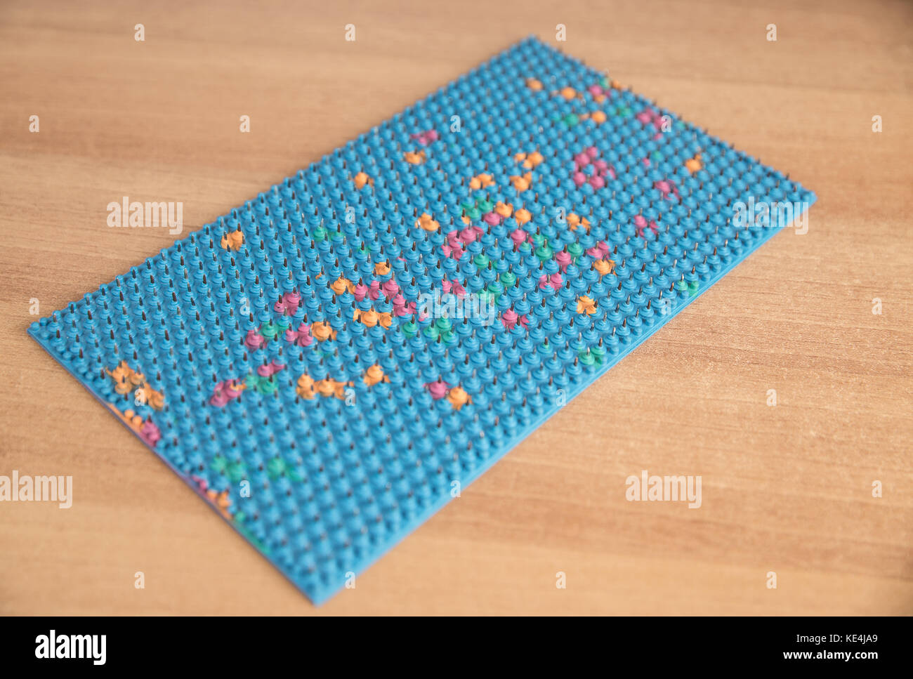 Orthopedic pad with needles Stock Photo - Alamy