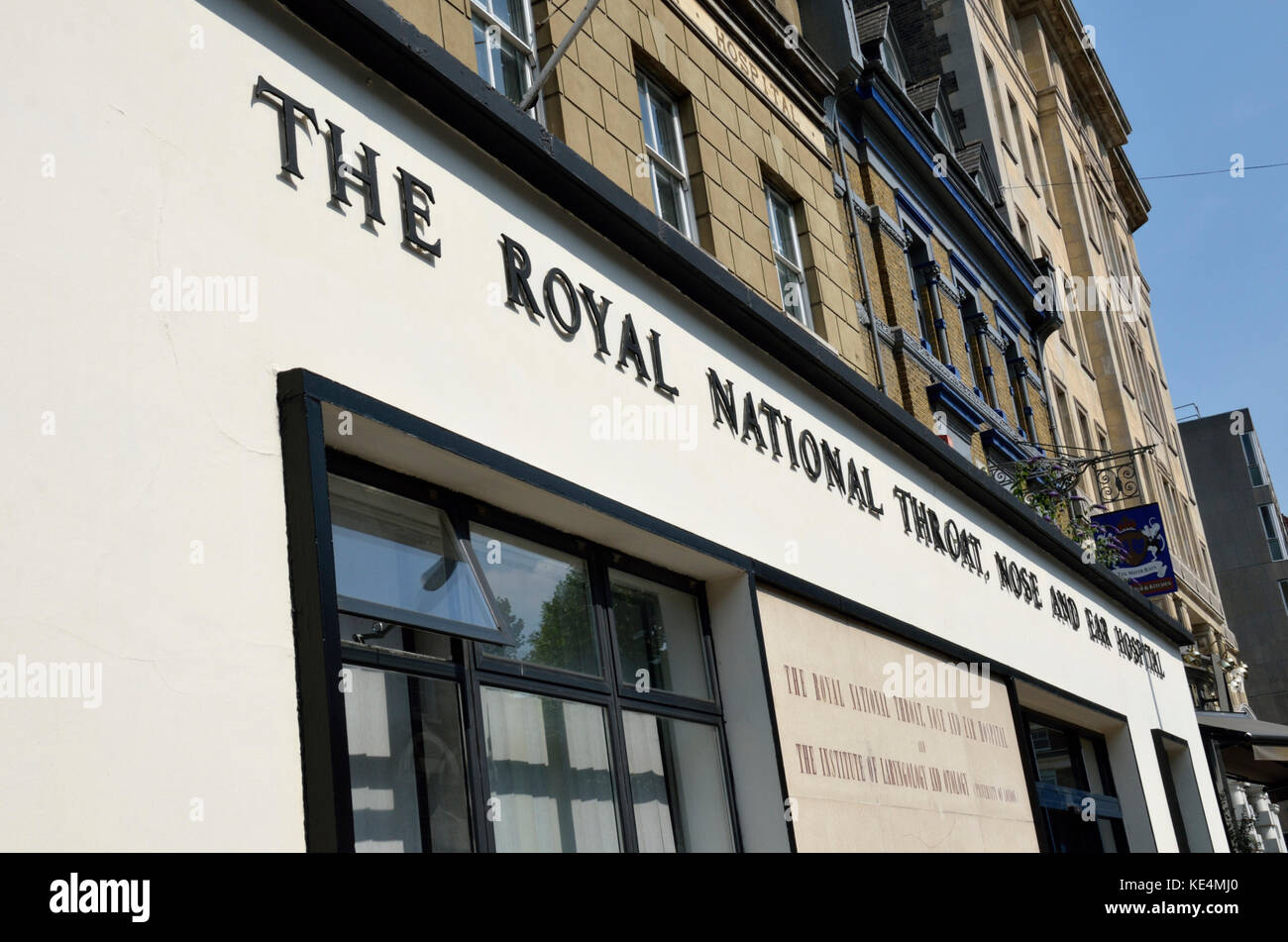 The Royal National Throat Nose and Ear Hospital in Gray’s Inn Road ...