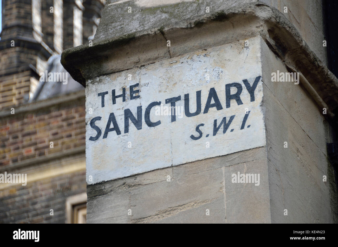 The Sanctuary SW1, London, UK Stock Photo - Alamy