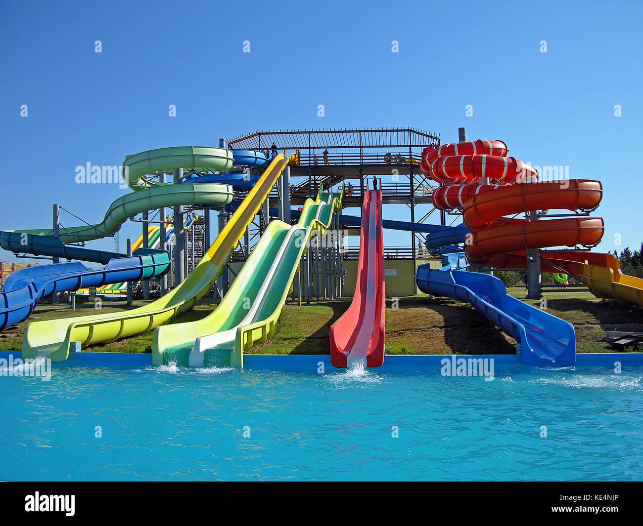 Extreme water slides hi-res stock photography and images - Alamy