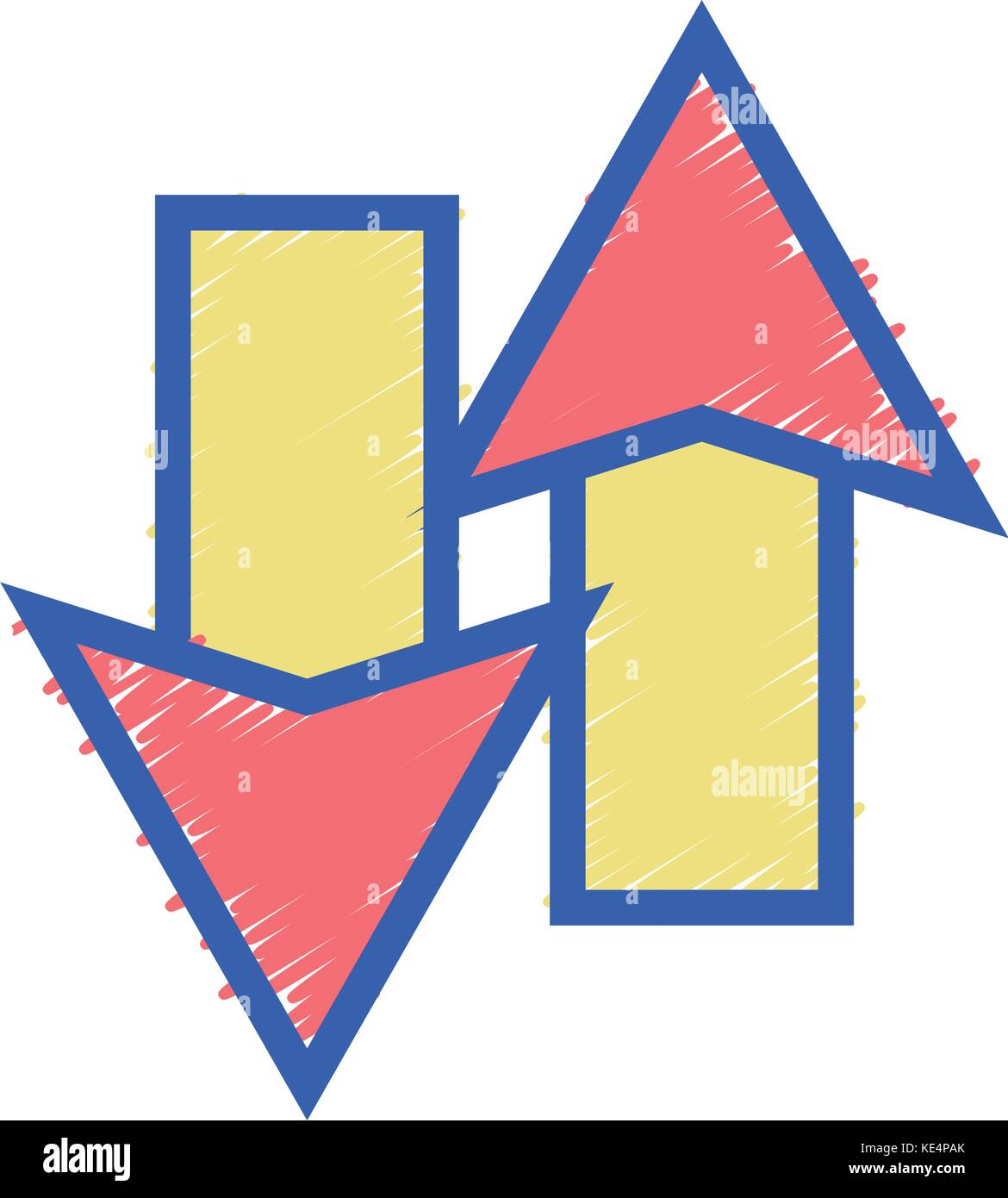 Loading arrows Stock Vector Images - Alamy