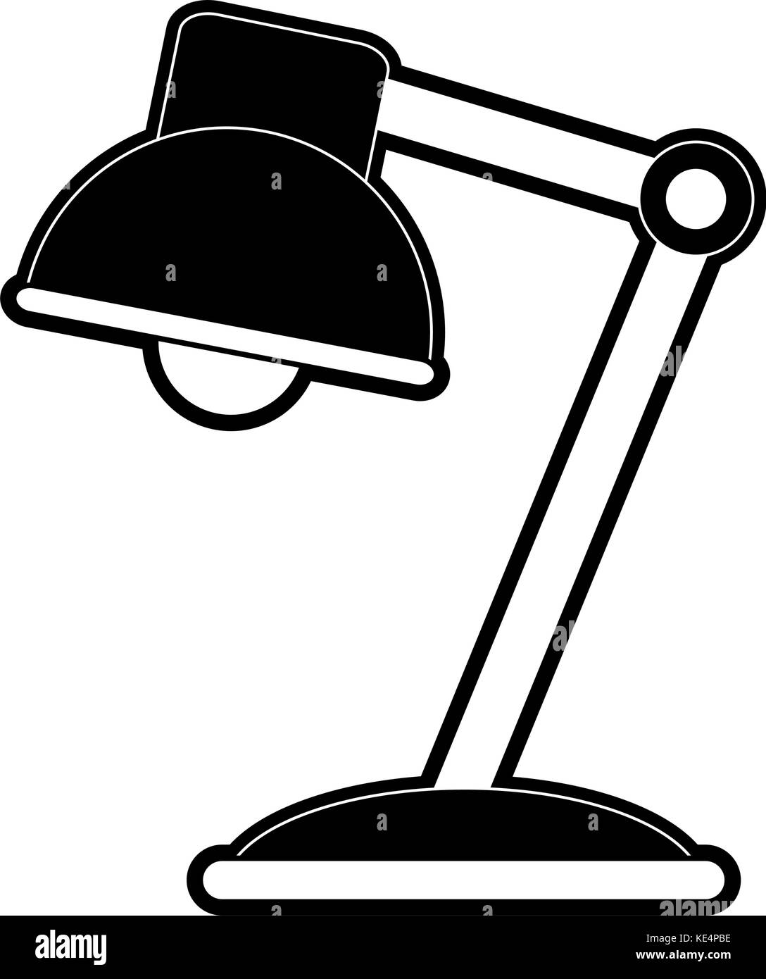 Child studying night Stock Vector Images - Alamy