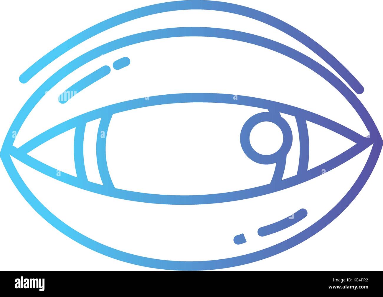 line human eye to optical vision icon Stock Vector Image & Art - Alamy