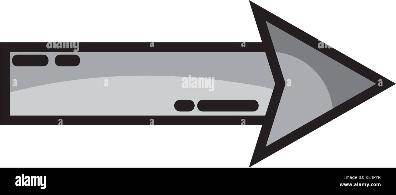 grayscale web arrow up load icon Stock Vector Image & Art - Alamy