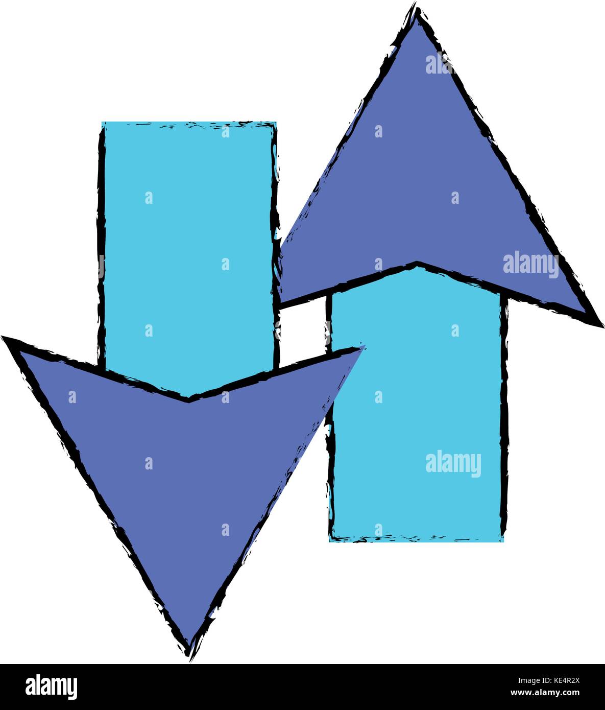 Loading arrows Stock Vector Images - Alamy