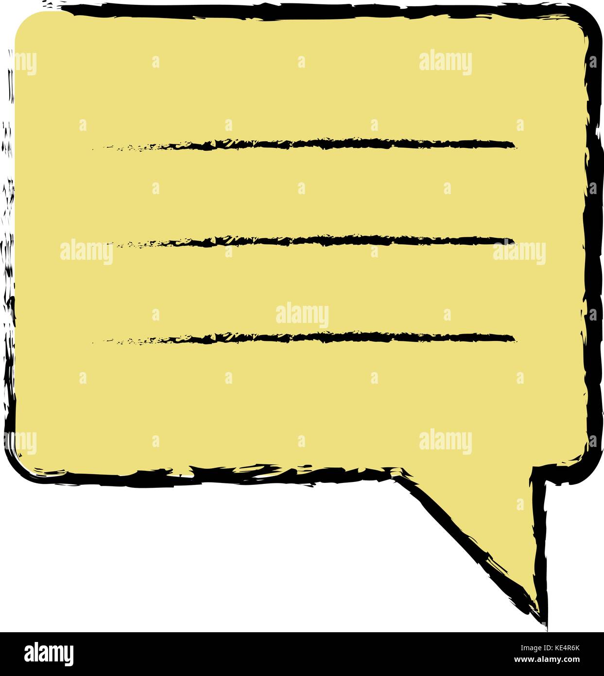 color chat bubble notes text message Stock Vector Image & Art - Alamy