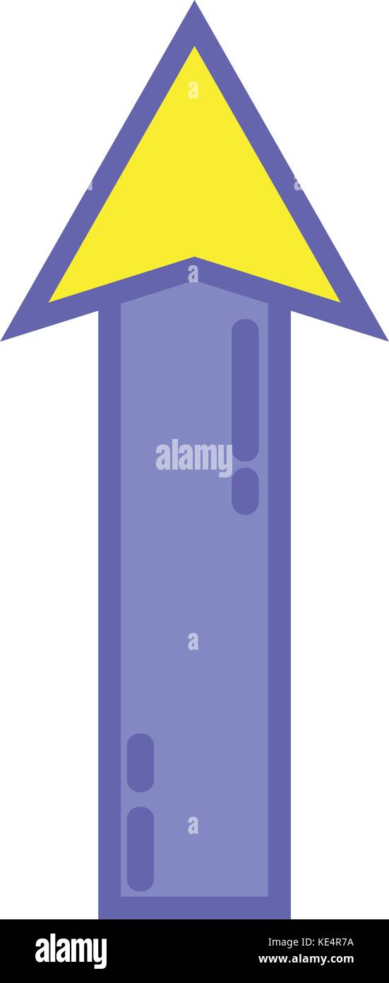 color web arrow up load icon Stock Vector Image & Art - Alamy