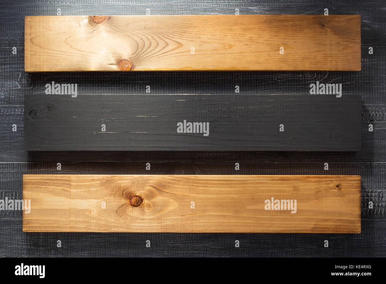 wooden surface plank board as background texture Stock Photo - Alamy