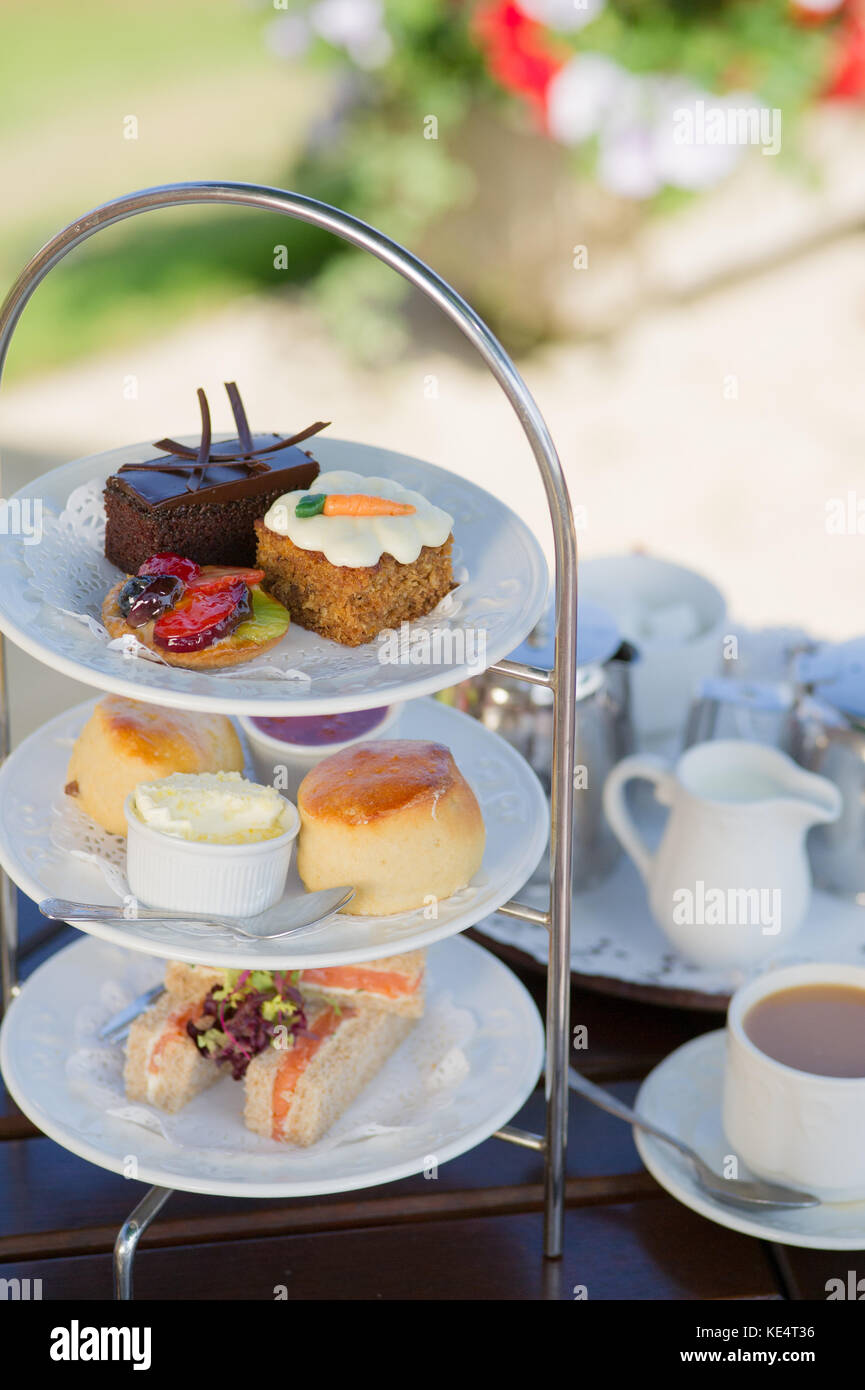 Devon cream tea hi-res stock photography and images - Alamy