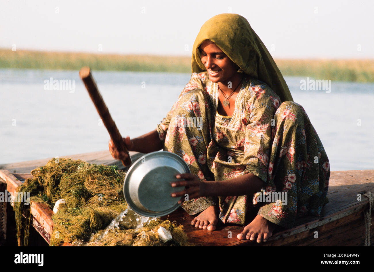 Girl fishing net hi-res stock photography and images - Alamy