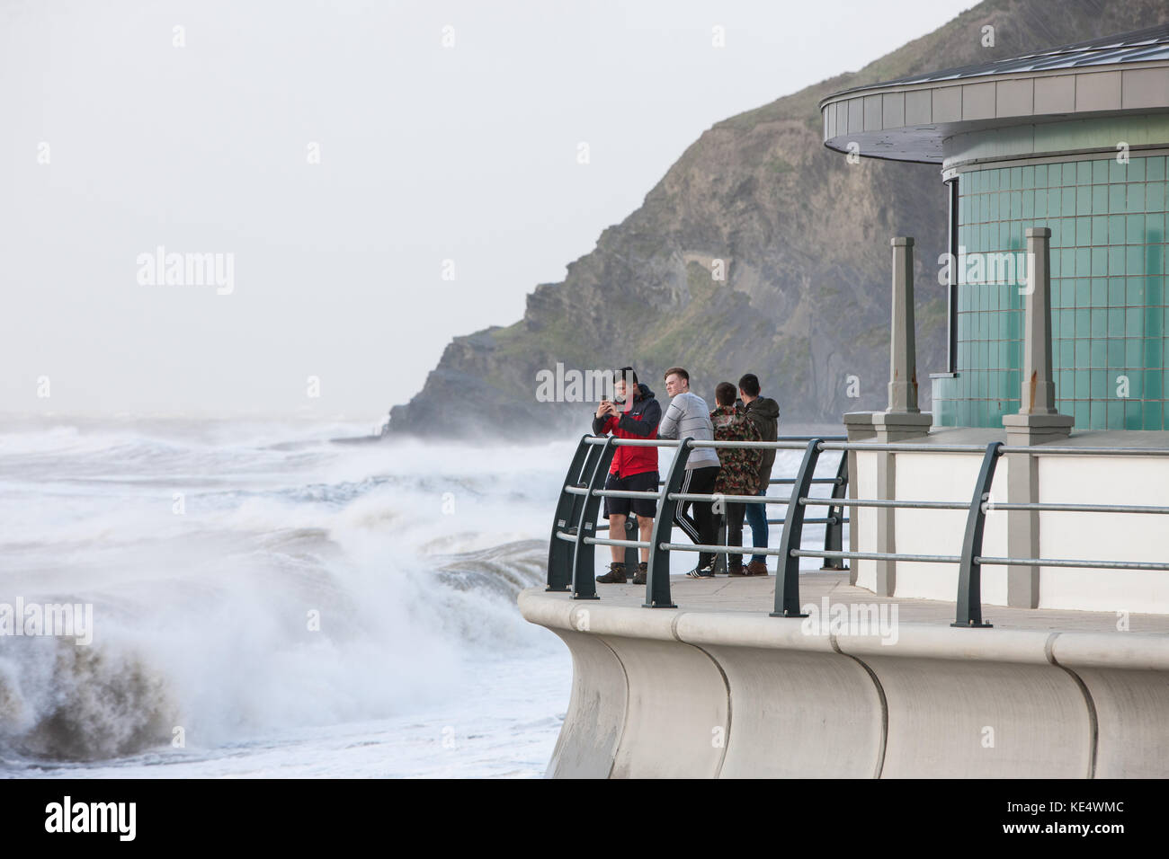 Storm Ophelia,batters,hits,with,strong,gale,force,winds,and huge,waves ...