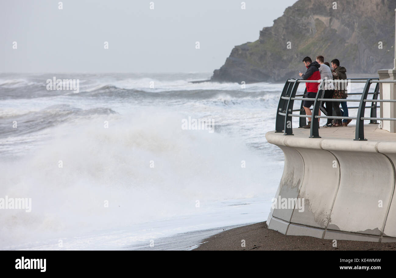 Storm Ophelia,batters,hits,with,strong,gale,force,winds,and huge,waves ...