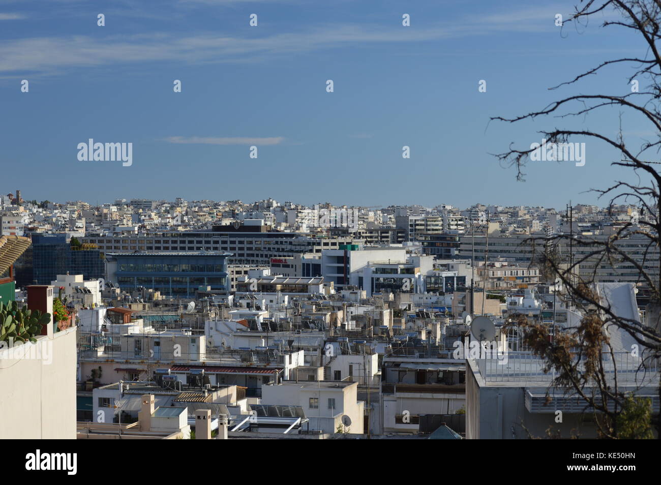 Athens city view Greece Stock Photo - Alamy