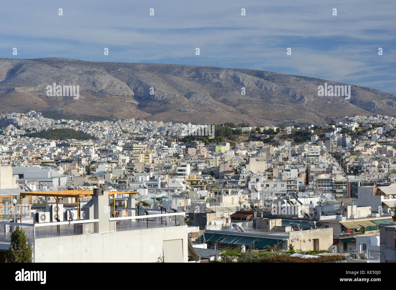Athens city view Greece Stock Photo - Alamy