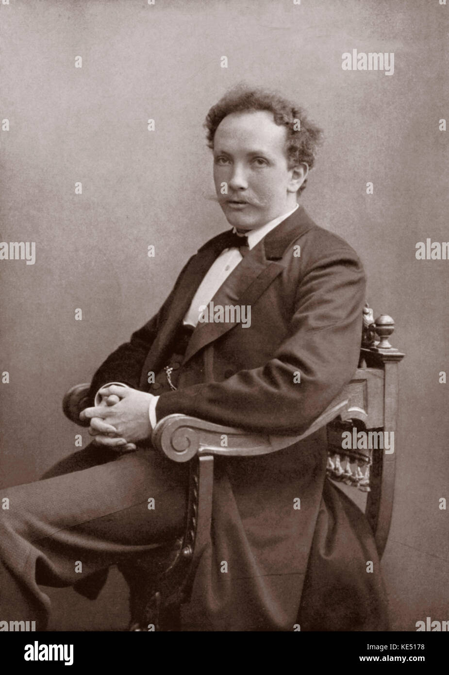 Portrait Richard Strauss Portrait Photograph High Resolution Stock ...