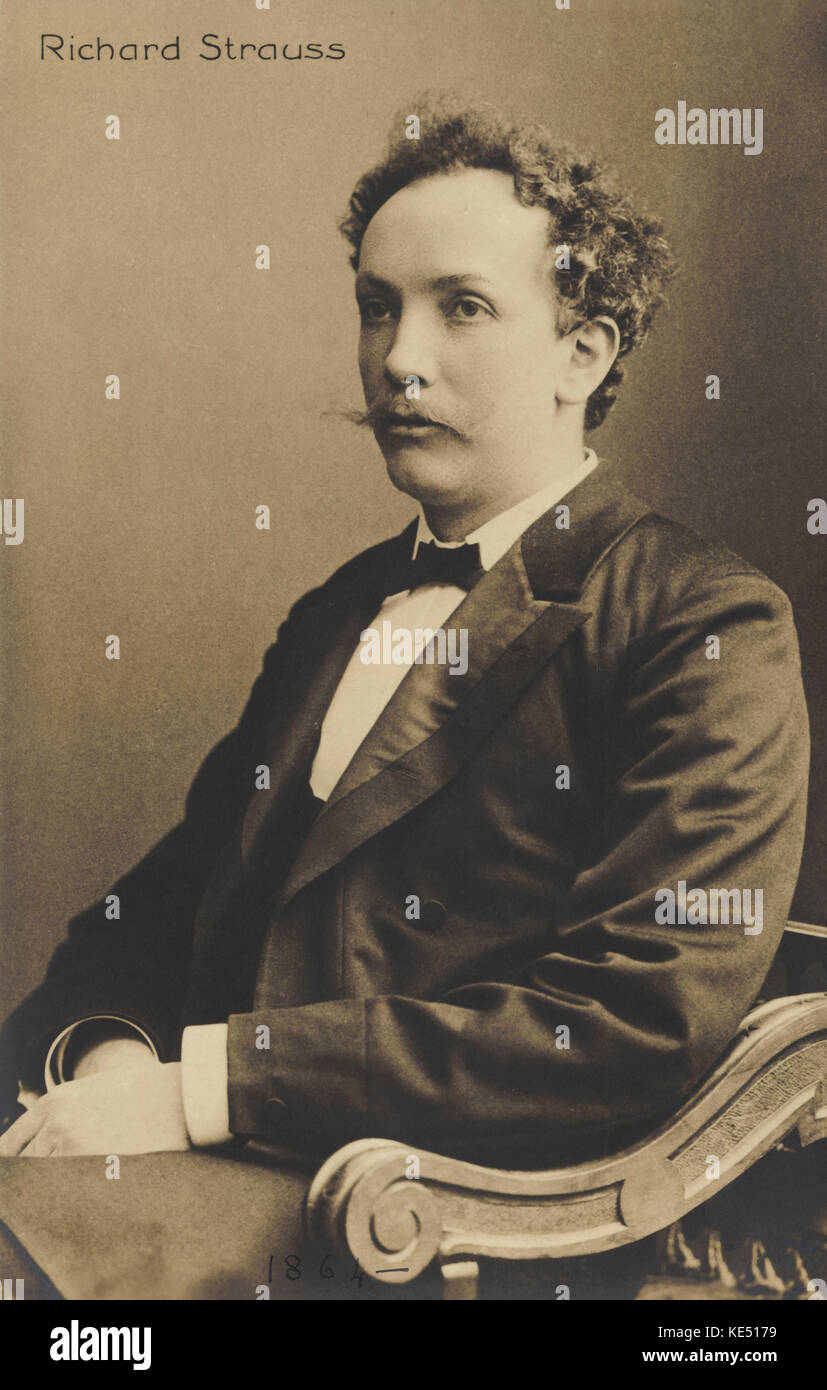 Portrait richard strauss portrait photograph hi-res stock photography ...