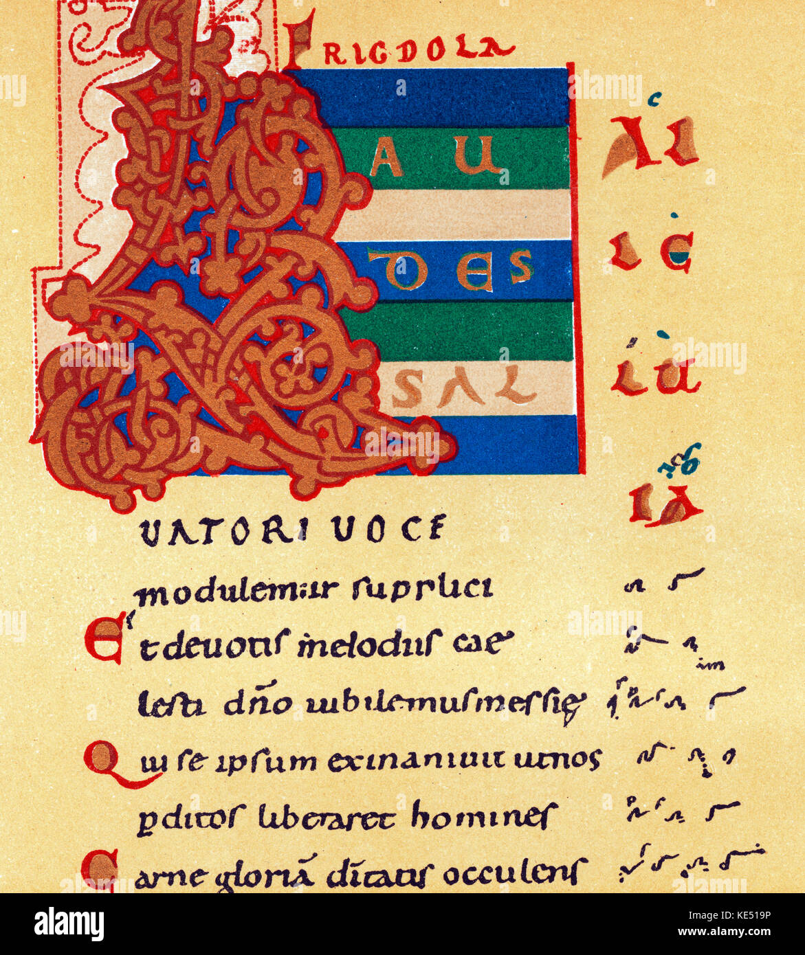 Notker of St. Gall (or Notker Balbulus or Notker the Stammerer) - first ...