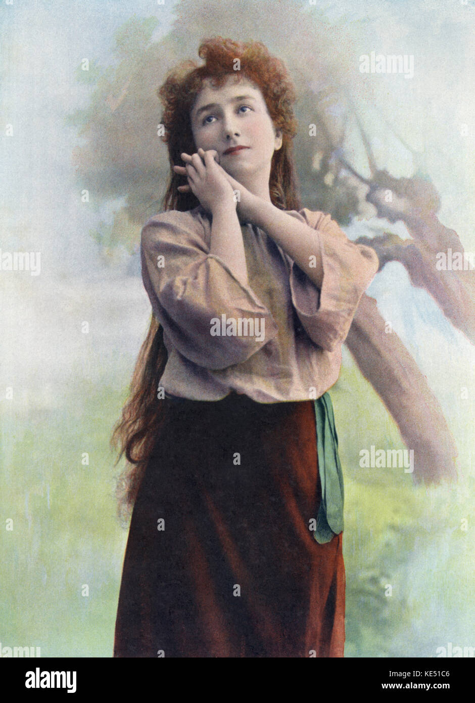 Sigrid Arnoldson in title role of Ambroise Thomas 's opera Mignon ...