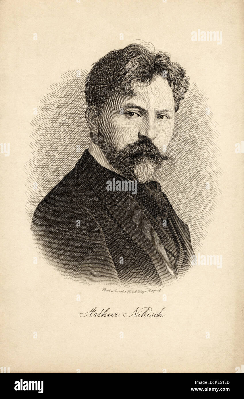 Arthur Nikisch - Hungarian / German conductor AN: 12 October 1855 – 23 ...