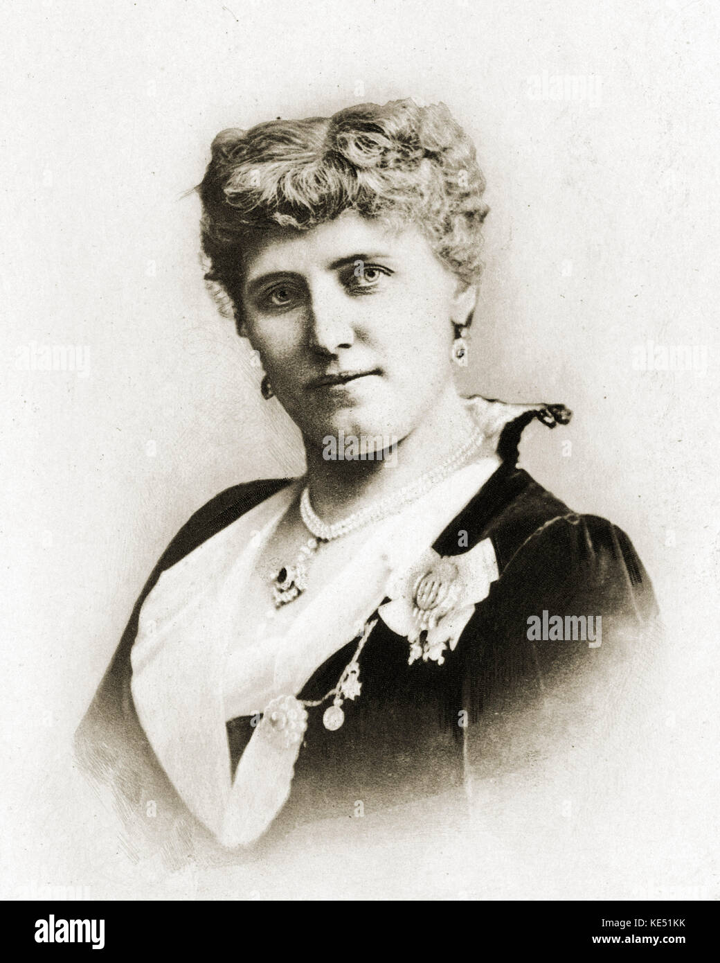 Christine Nilsson (Countess de Casa Miranda) - portrait of the Swedish ...