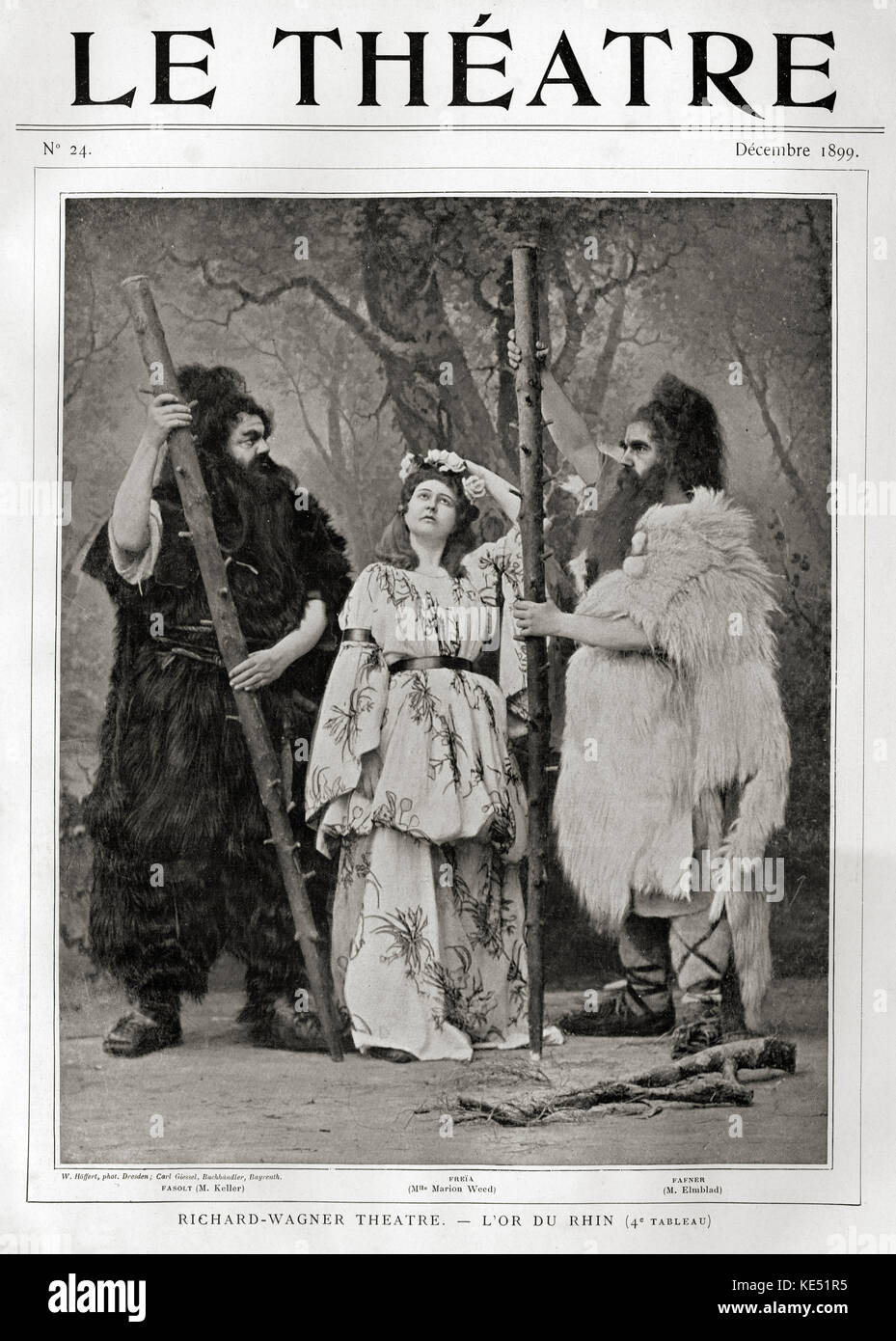 Richard Wagner 's opera 'Das Rheingold' ('The Rhine Gold') - Keller as ...