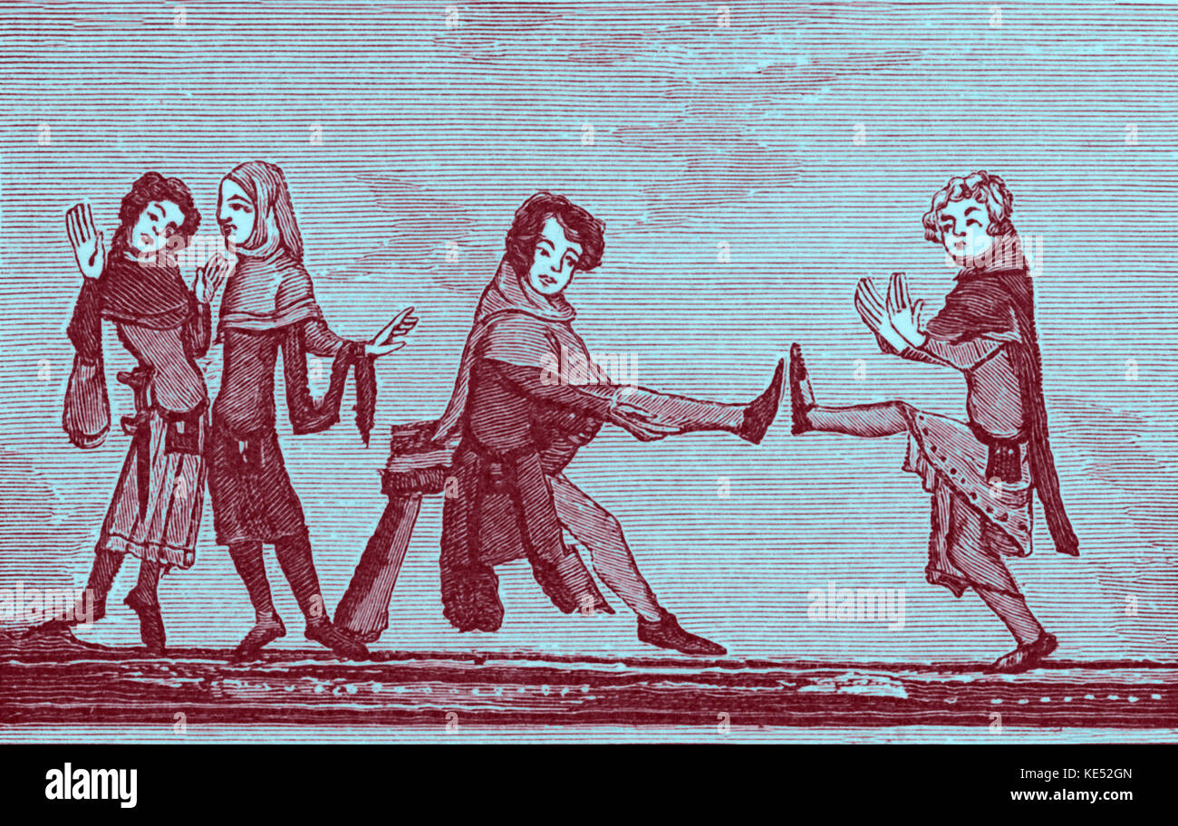 14th century dance hi-res stock photography and images - Alamy