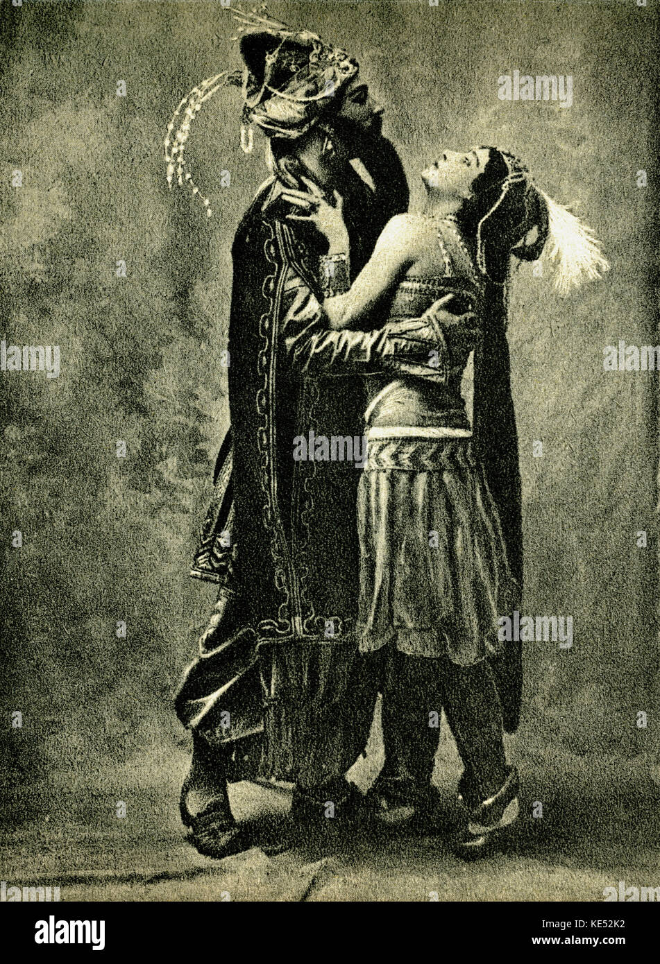 Adolf Bolm and Tamara Karsavina - in Nikolai Rimsky-Korsakoff's ballet ...