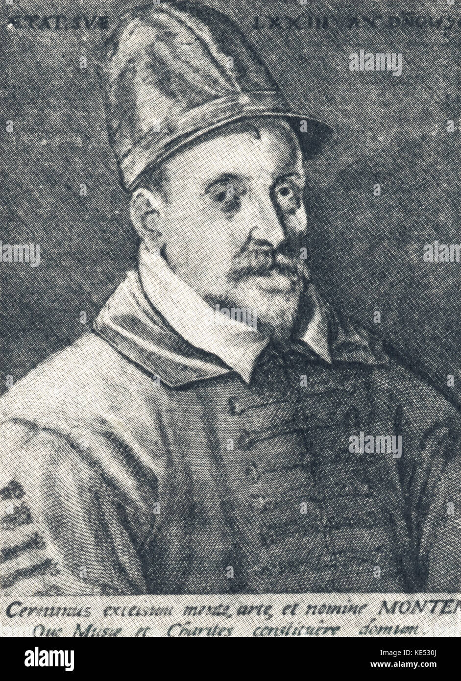 Philippe de Monte - portrait of the Flemish renaissance composer ...