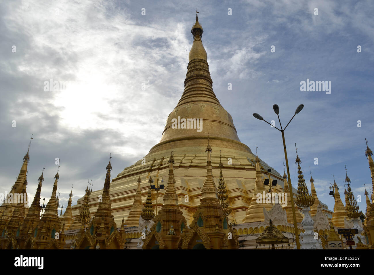 The national religious symbol of Burmese people. It's the shwedagon ...
