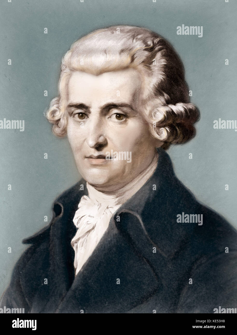 Franz Joseph Haydn - portrait of the Austrian composer by G. Jager ... Franz Joseph Haydn - portrait of the Austrian composer by G. Jager ...