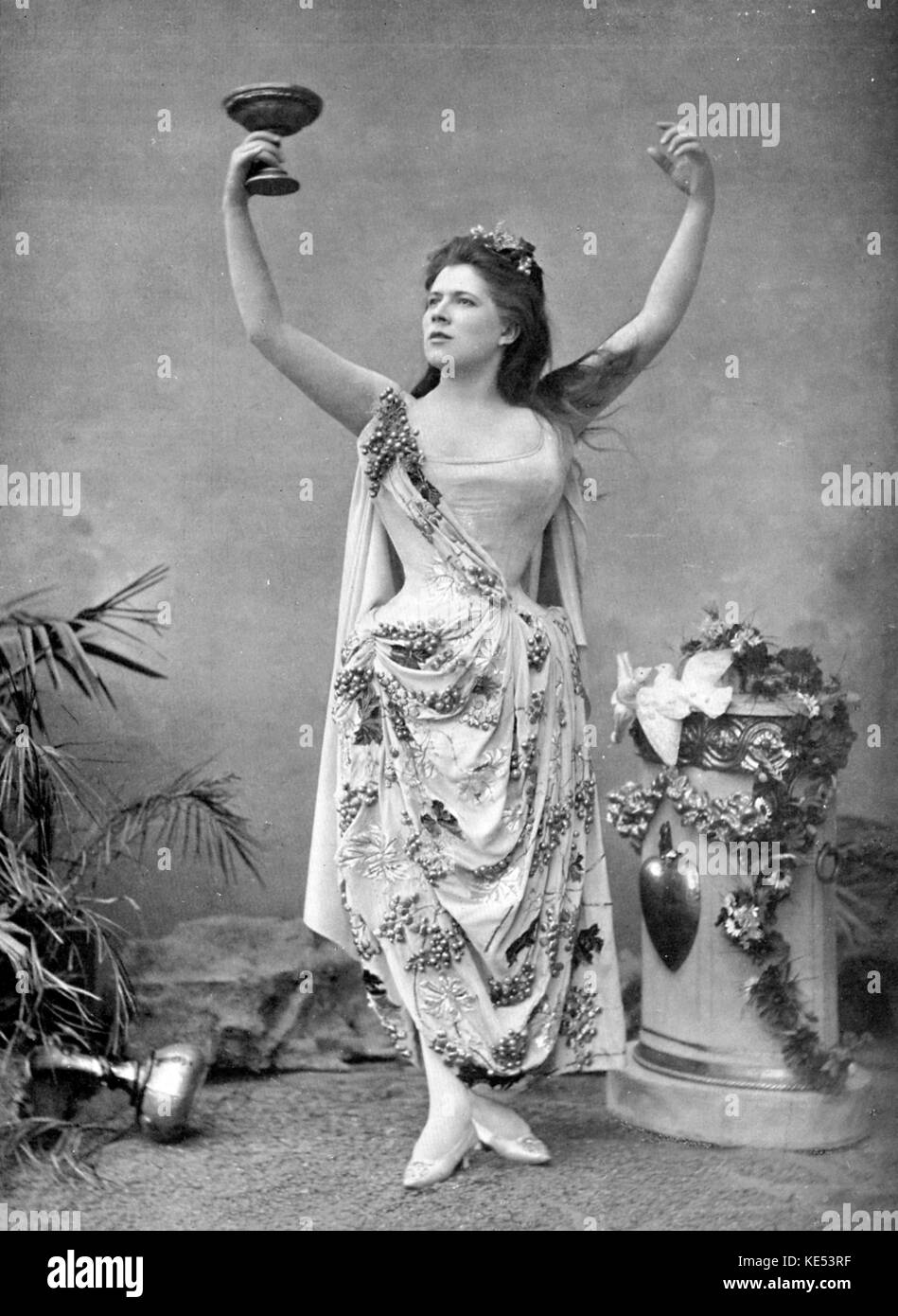 Jacques Offenbach operetta Orphée aux Enfers. With Jeanne Granier as ...