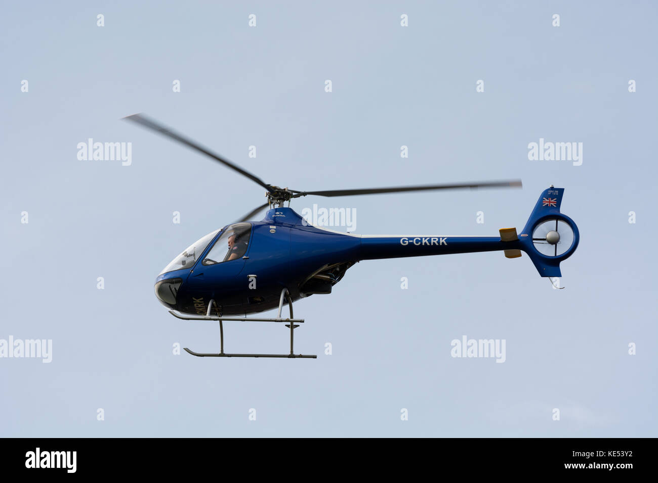 Guimbal Cabri G2 helicopter at Oxford Airport, Kidlington, UK (G-CKRK ...