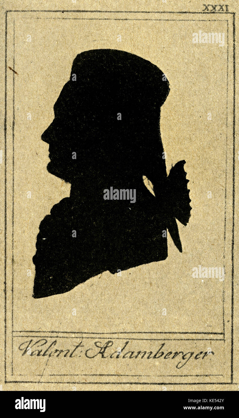 18th century silhouette hi-res stock photography and images - Alamy