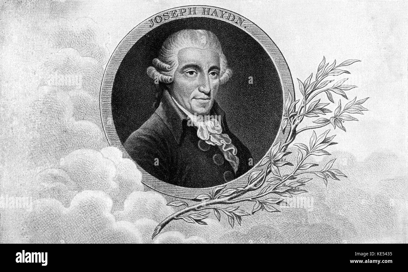 Joseph haydn portrait hi-res stock photography and images - Alamy