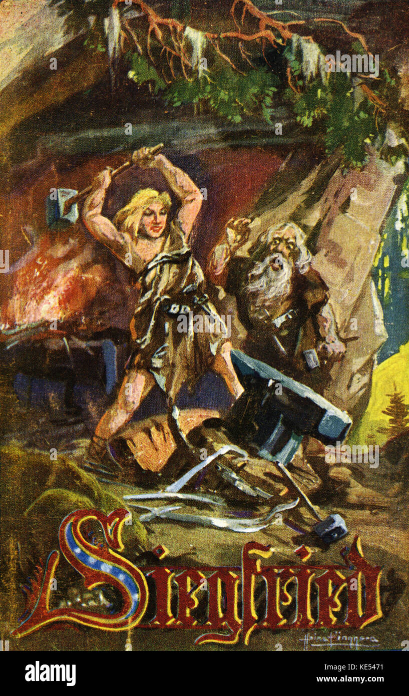 Siegfried siegfried music richard wagner hi-res stock photography and ...