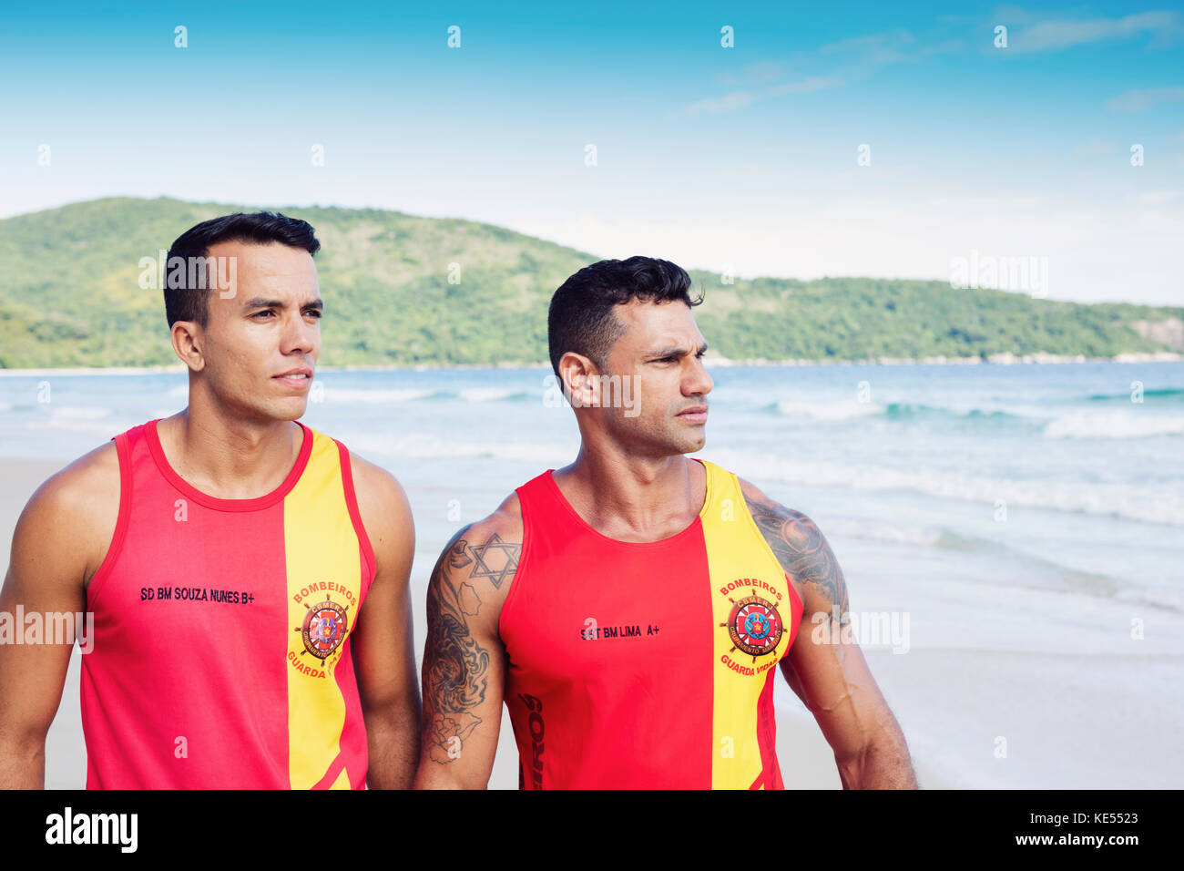 Brazilian lifeguards hi-res stock photography and images - Alamy