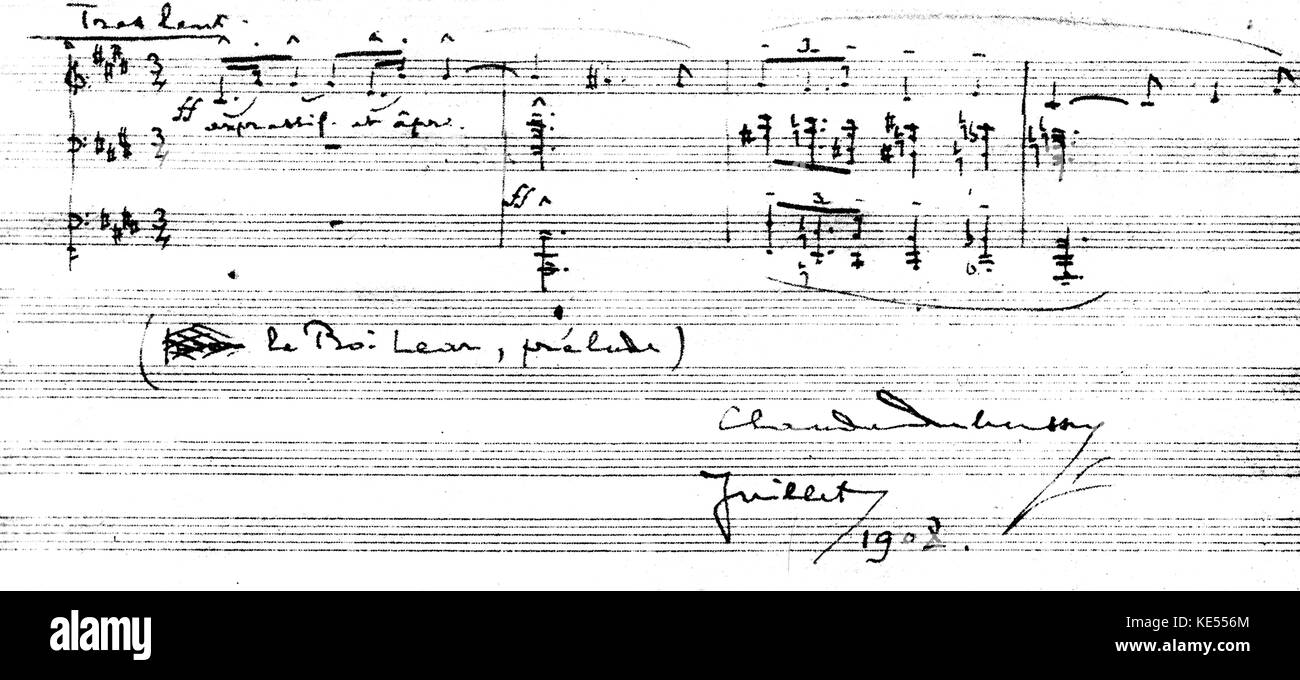 Claude Debussy French Composer High Resolution Stock Photography and ...
