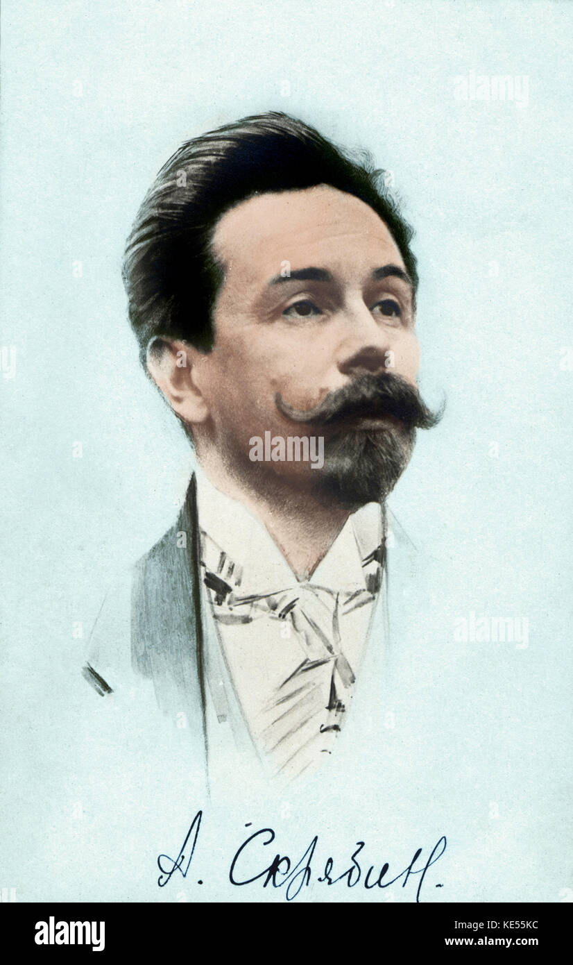 Alexander scriabin hi-res stock photography and images - Alamy