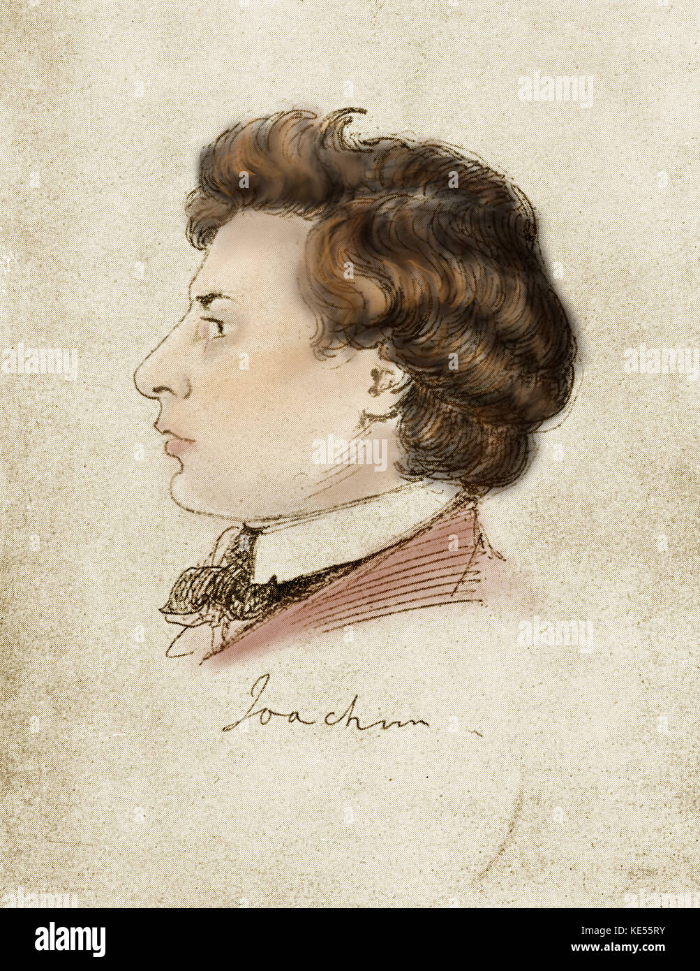 Joseph Joachim Violinist High Resolution Stock Photography and Images ...