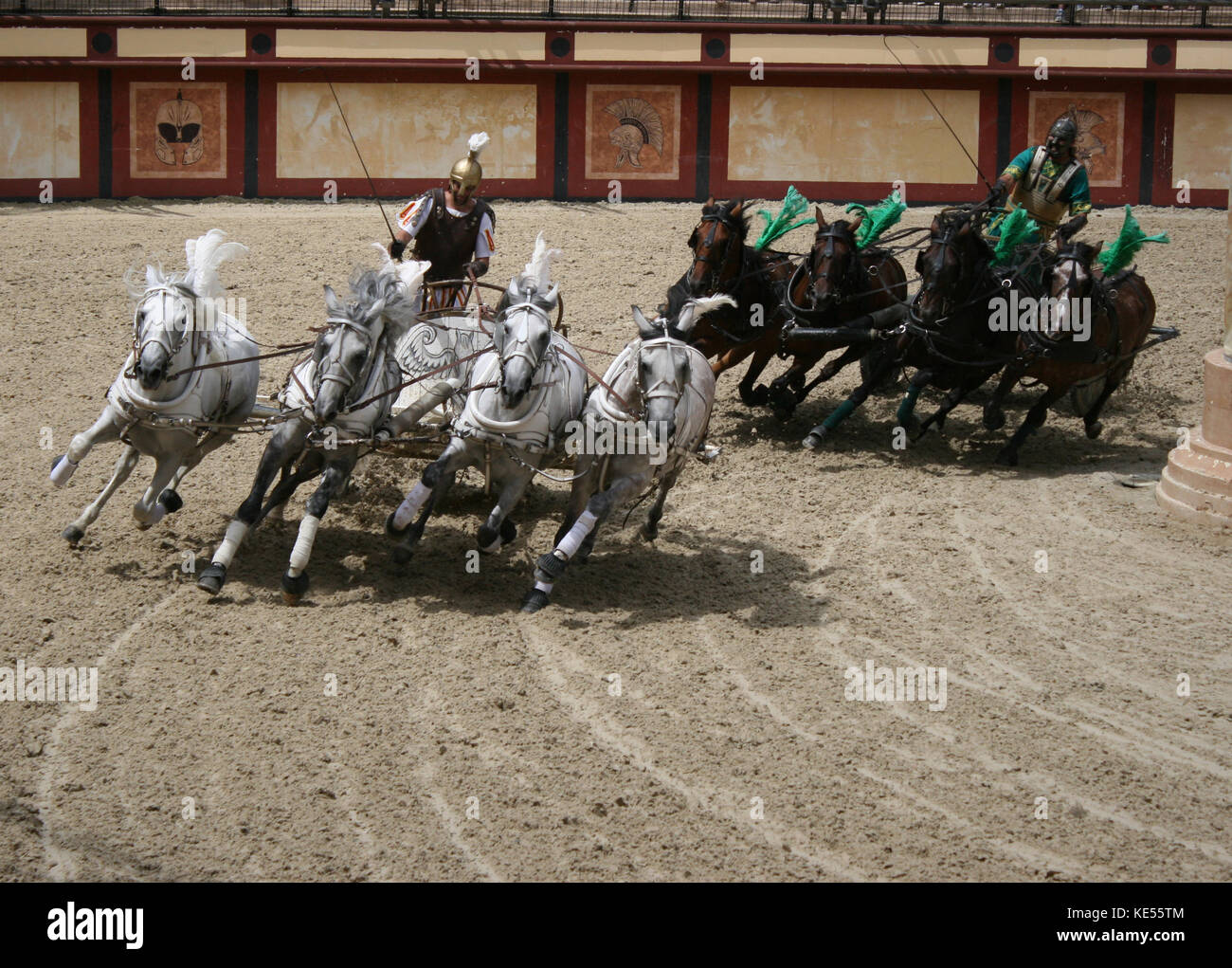 Chariot race hippodrome hi-res stock photography and images - Alamy