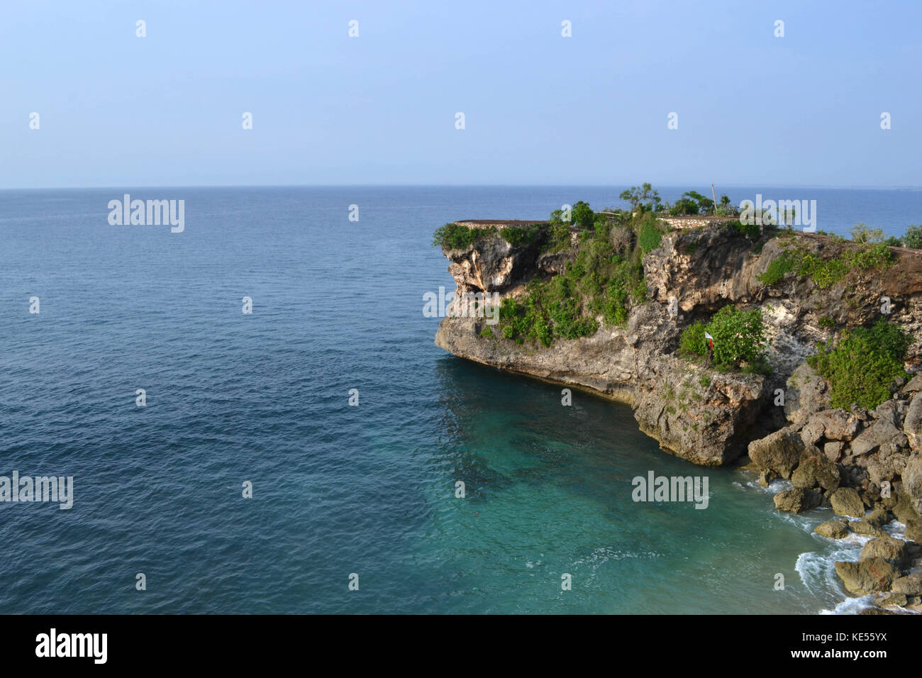 The beach in Bali, Indonesia. The paradise island famous for its nature ...