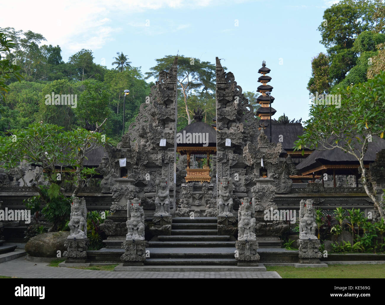 The temple (called "pura" in Balinese) around Ubud in Bali. Just like ...