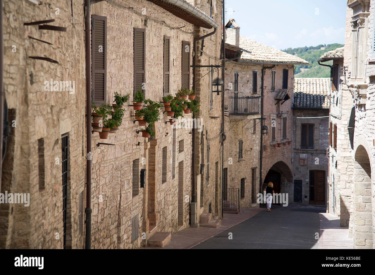 Historic centre of assissi hi-res stock photography and images - Alamy