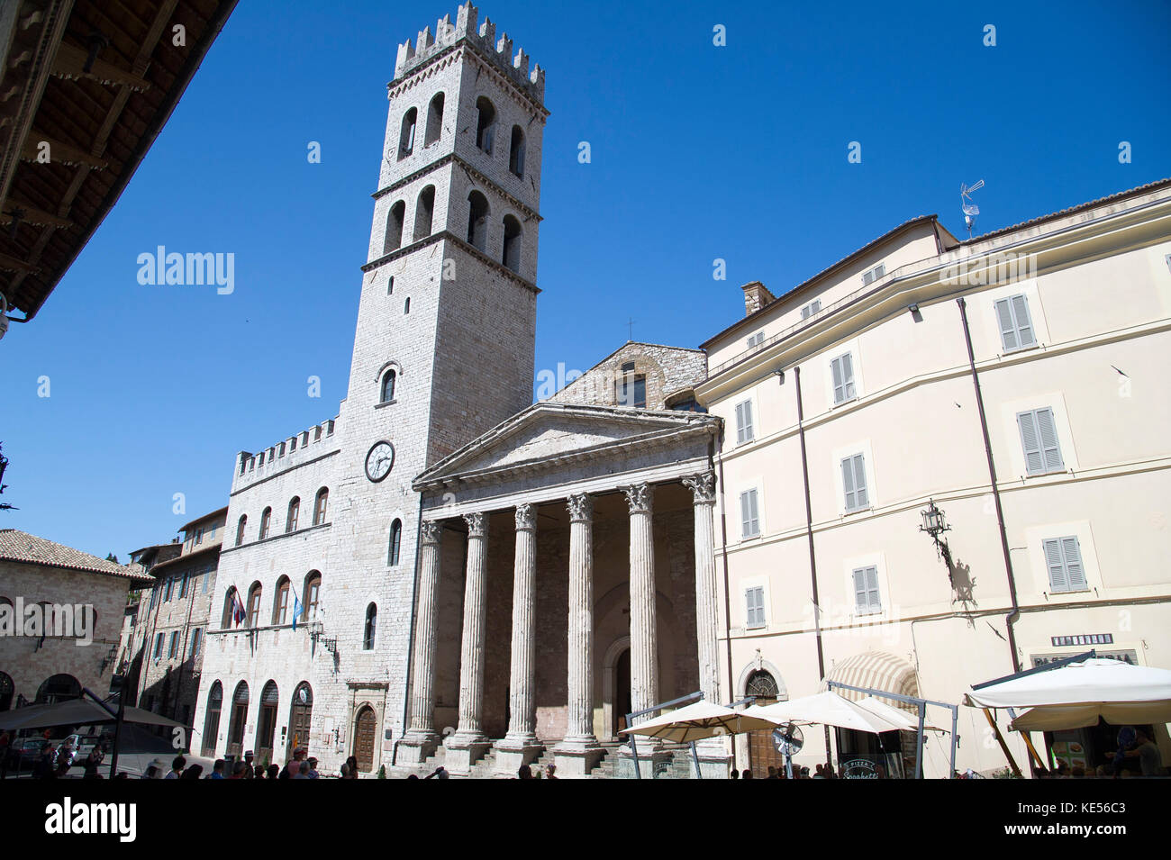 Ancient Roman Tempio di Minerva (Temple of Minerva), now Chiesa di ...