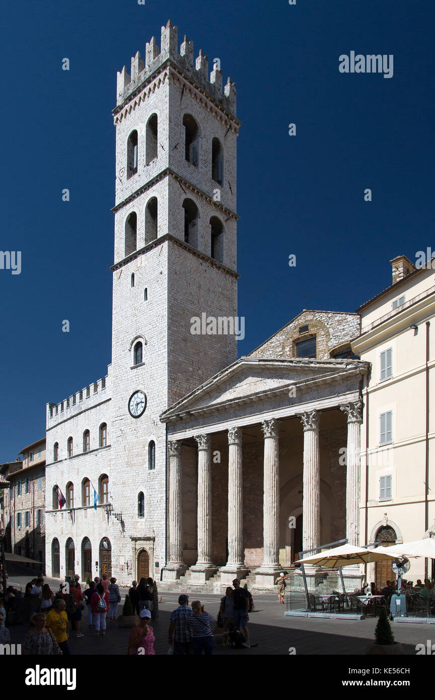 Ancient Roman Tempio di Minerva (Temple of Minerva), now Chiesa di ...