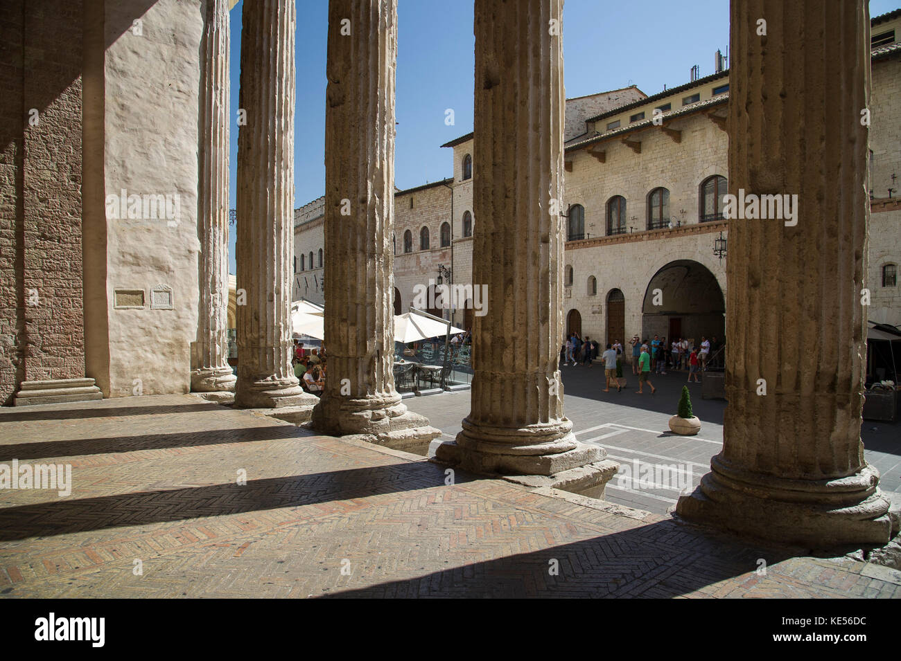 Ancient Roman Tempio di Minerva (Temple of Minerva), now Chiesa di ...