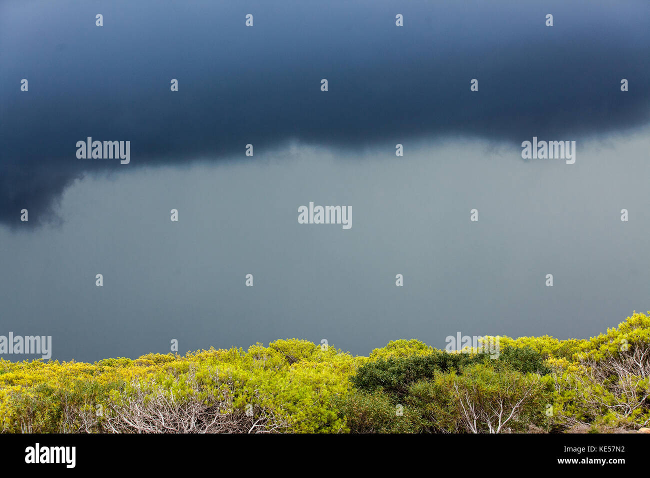 Massive storm cell over hi-res stock photography and images - Alamy