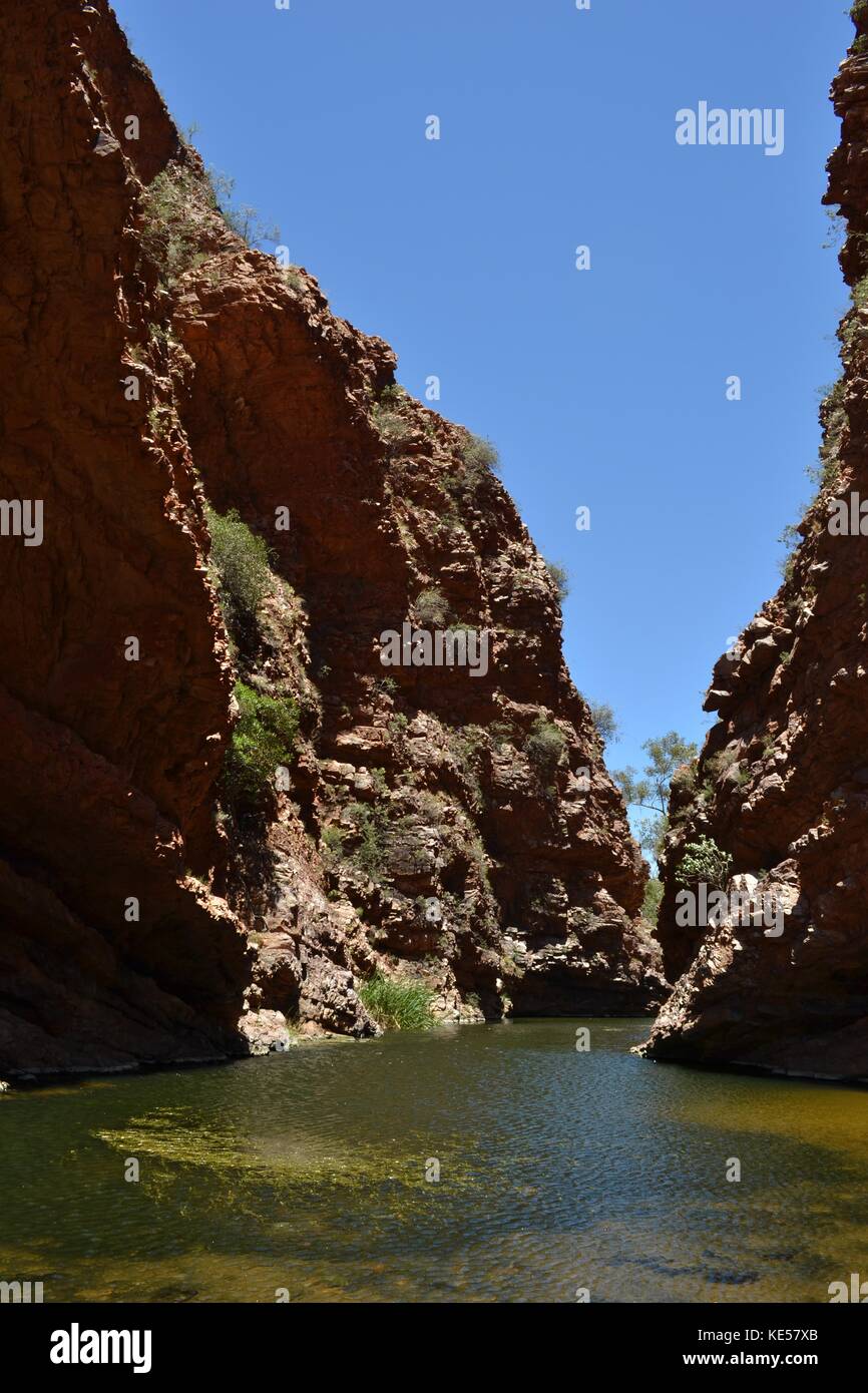 Ellery Creek Big Hole around Alice Springs, Australia Stock Photo - Alamy
