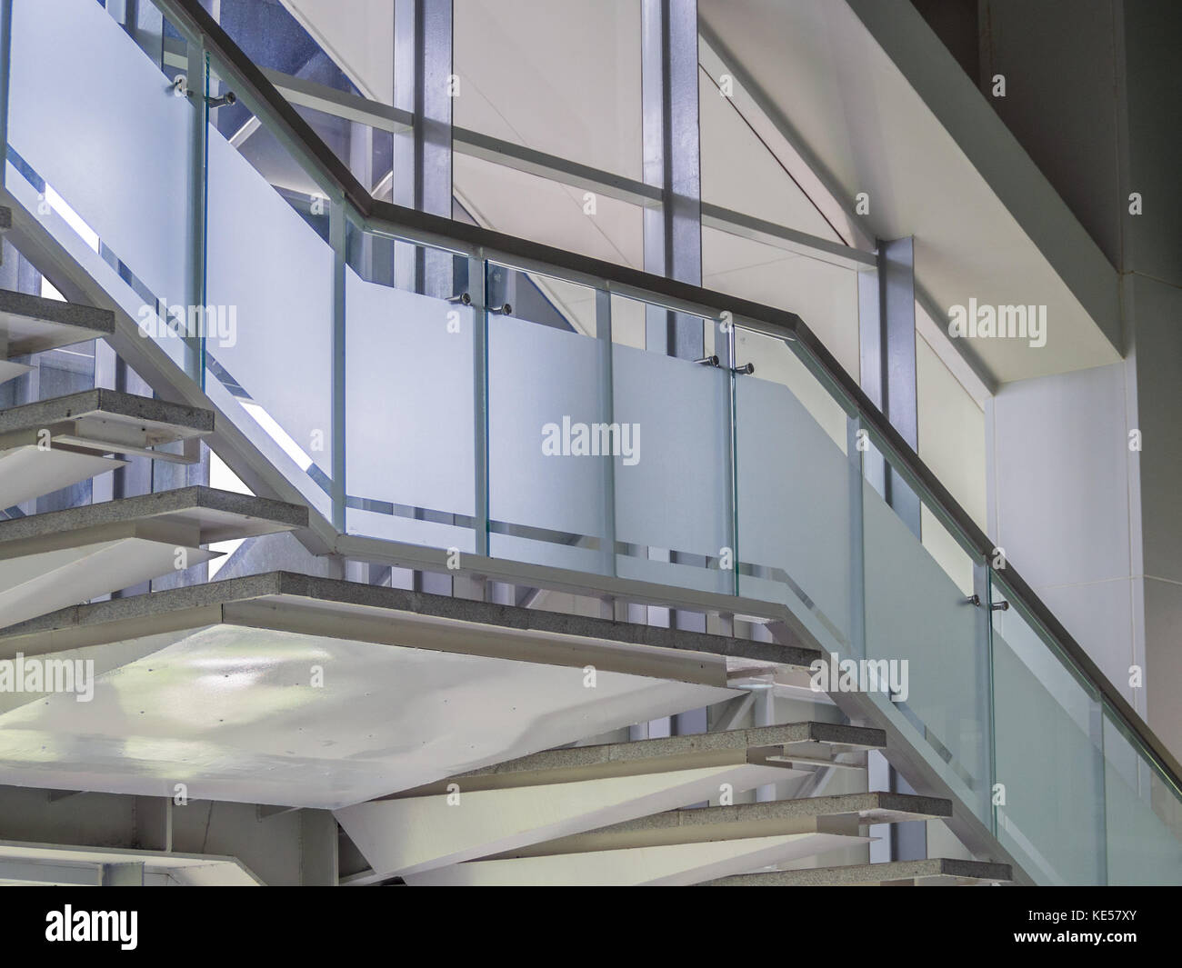 modern stairs in office Stock Photo - Alamy